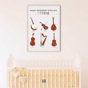 Music Instruments Poster, Classical Music Instruments, Educational ...