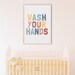 Wash Your Hands Sign, Bathroom Poster, Printable Wall Art, Montessori ...