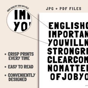 English Teacher Classroom Decor, High School Wall Art, Funny Grammar ...