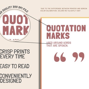 Punctuation Posters Set of 12, English Classroom Posters, Classroom ...