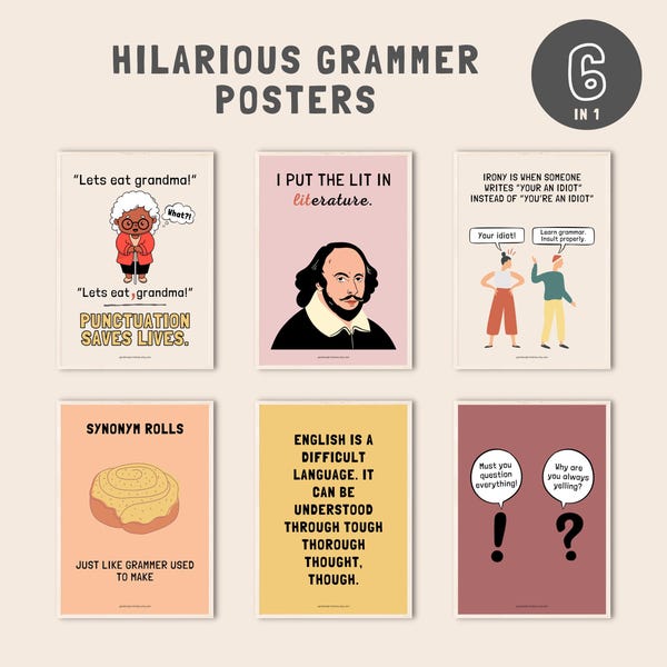 Classroom Posters - Etsy