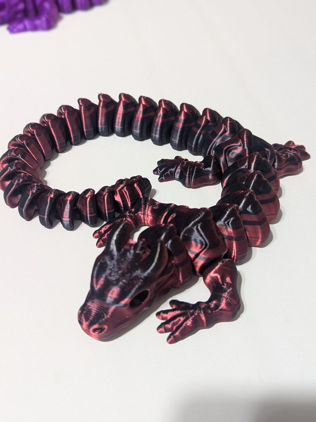 Bone Dragon Fidget Toy / 3D Printed Toy - Etsy