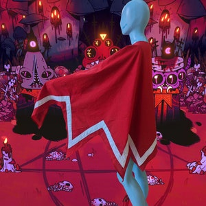 Cult of the Lamb Cosplay Cloak / Cult of the Lamb Robe / Video Game ...