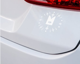 Cult of the Lamb Crown Decal - Etsy