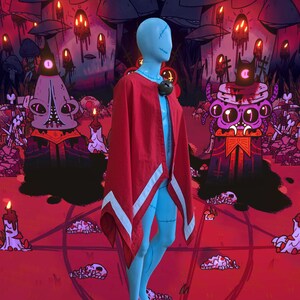 Cult of the Lamb Cosplay Cloak / Cult of the Lamb Robe / Video Game ...