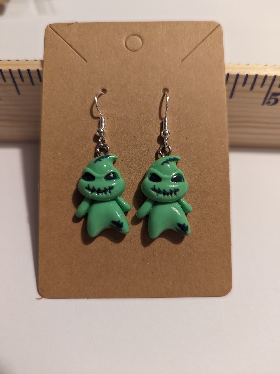 Oogie Boogie / Nightmare Before Christmas Inspired Fish Hook Earrings ...