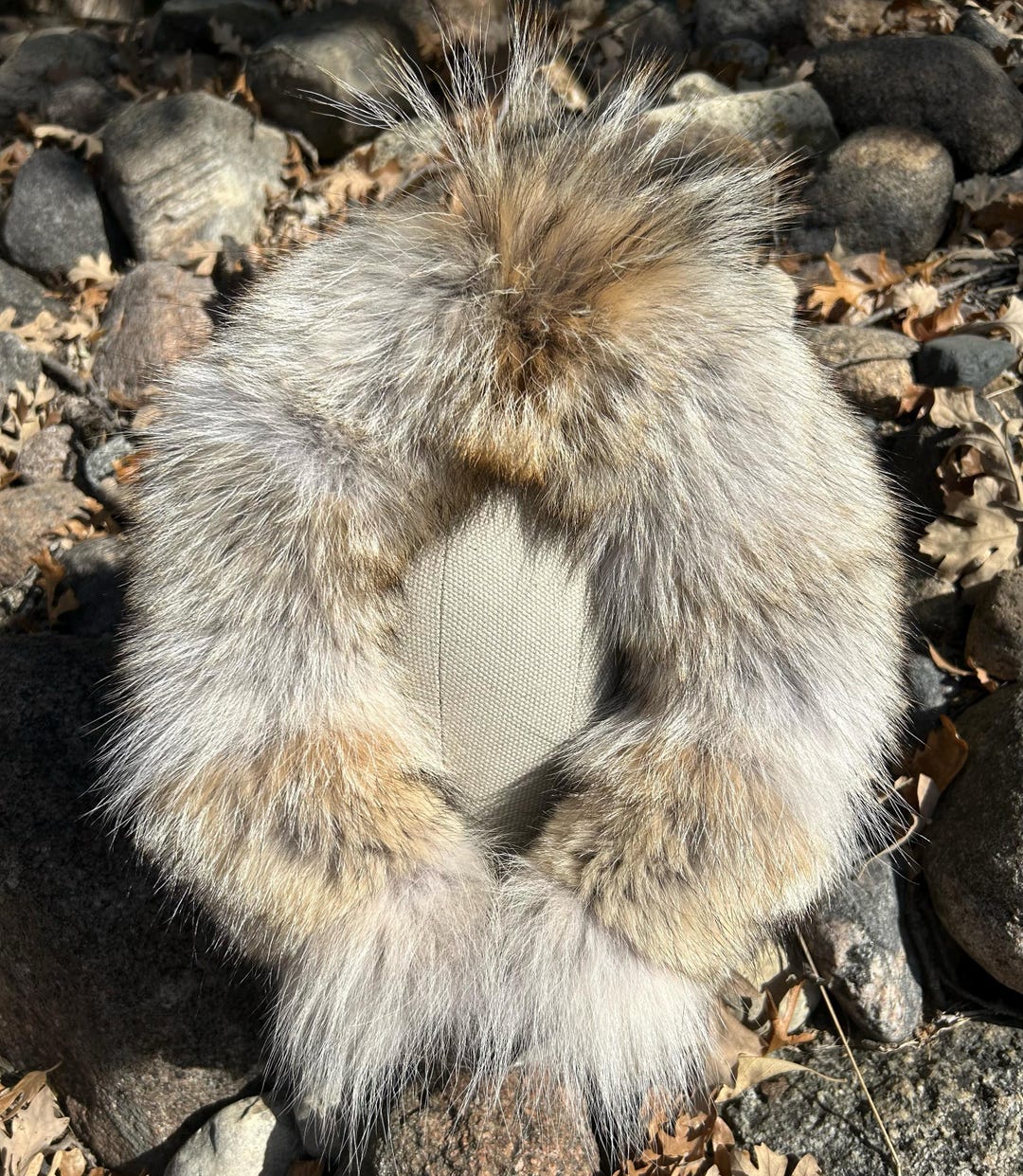 Coyote Fur Ruff 27' Inches - Etsy