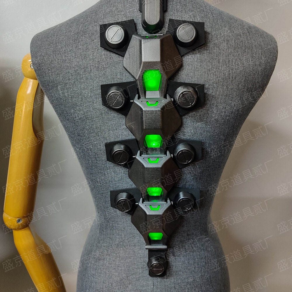 Cyberpunk 2077 David Martinez Sandevistan Cosplay Back Spine - Etsy ...