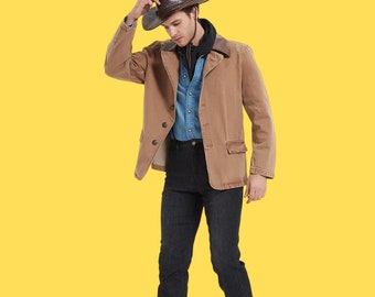 Red Dead Redemption Arthur Morgan Wax Tan Leather Costume Jacket - Etsy