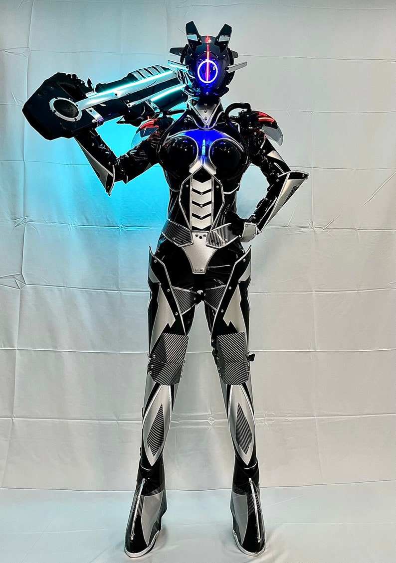 Cyberpunk Mechanical Performance Costume Props Bar Clone - Etsy