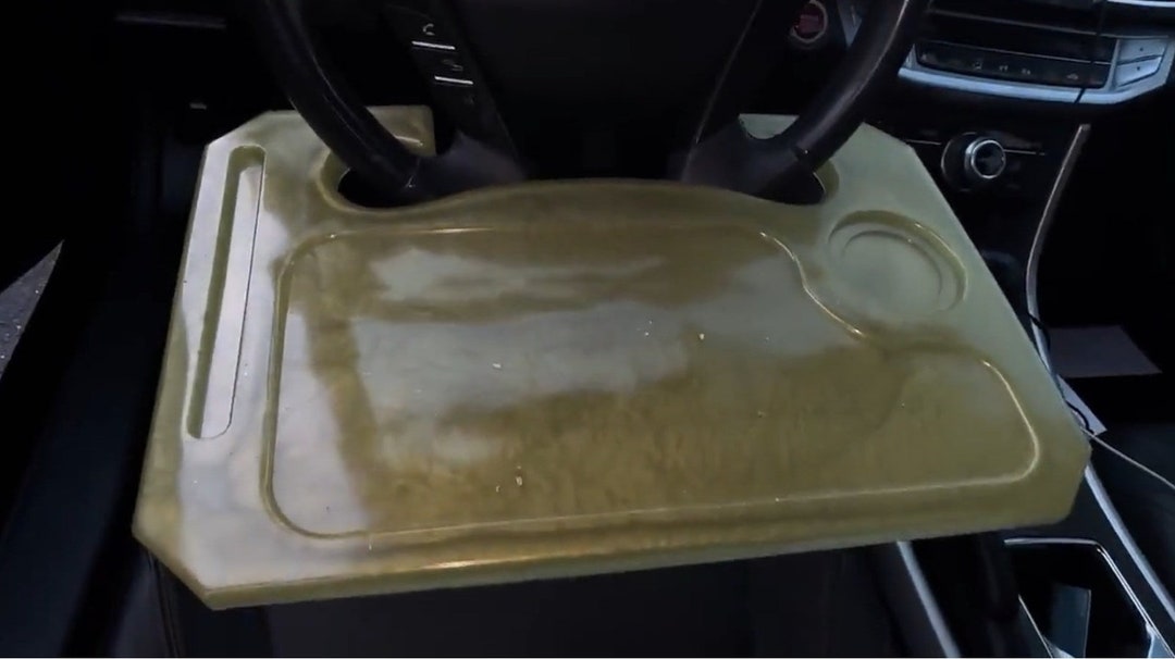 Design Your Own Car Tray Solid Color Car Steering Wheel Tray - Etsy