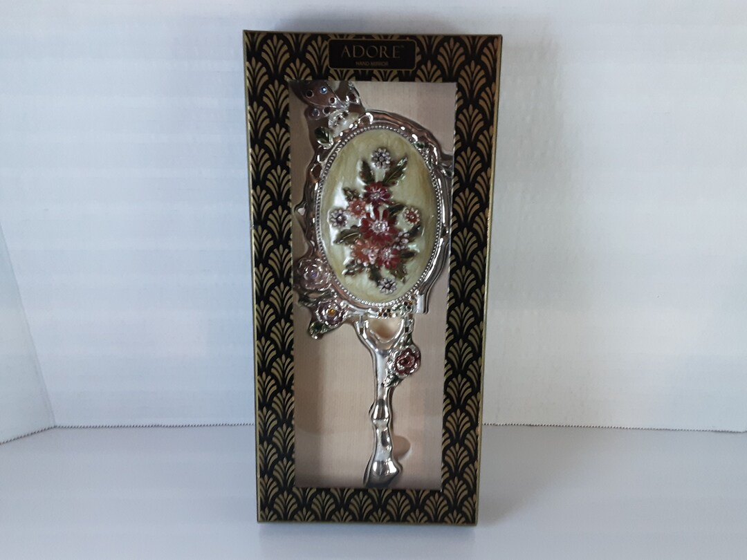 Gorgeous Foldable Hand Mirror. Hand Made by Adore. Brand New in the Box ...