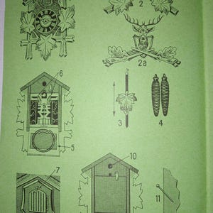 Vintage 1990s Adolf Herr Handcrafted Wooden Musical Cuckoo Clock House ...