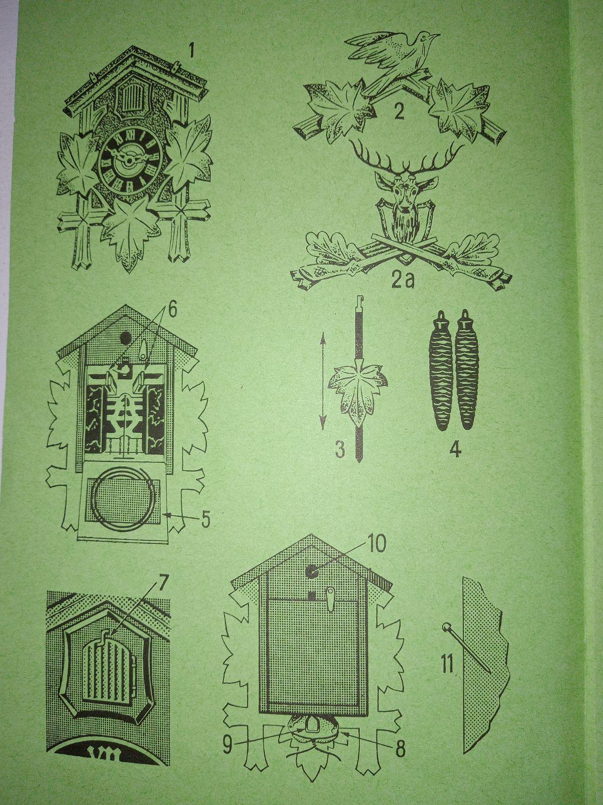 Vintage 1990s Adolf Herr Handcrafted Wooden Musical Cuckoo Clock House ...