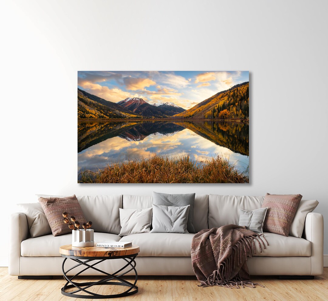 Ouray Colorado - San Juan Mountains, Crystal Lake Fall Sunset ...