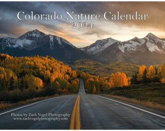 Colorado 2024 Calendar - Etsy