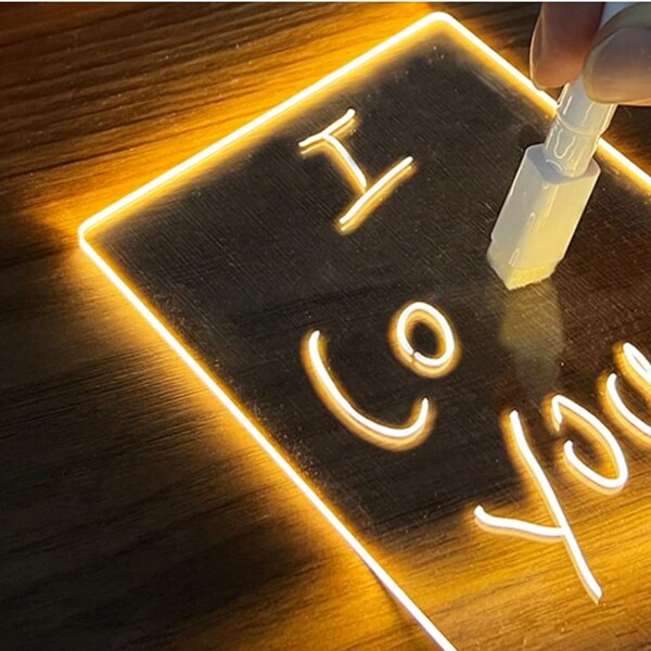 Led Writable Light - Etsy
