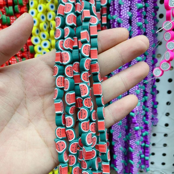 Watermelon Beads - Etsy