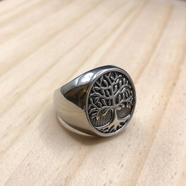 Mens Gothic Signet Ring - Etsy