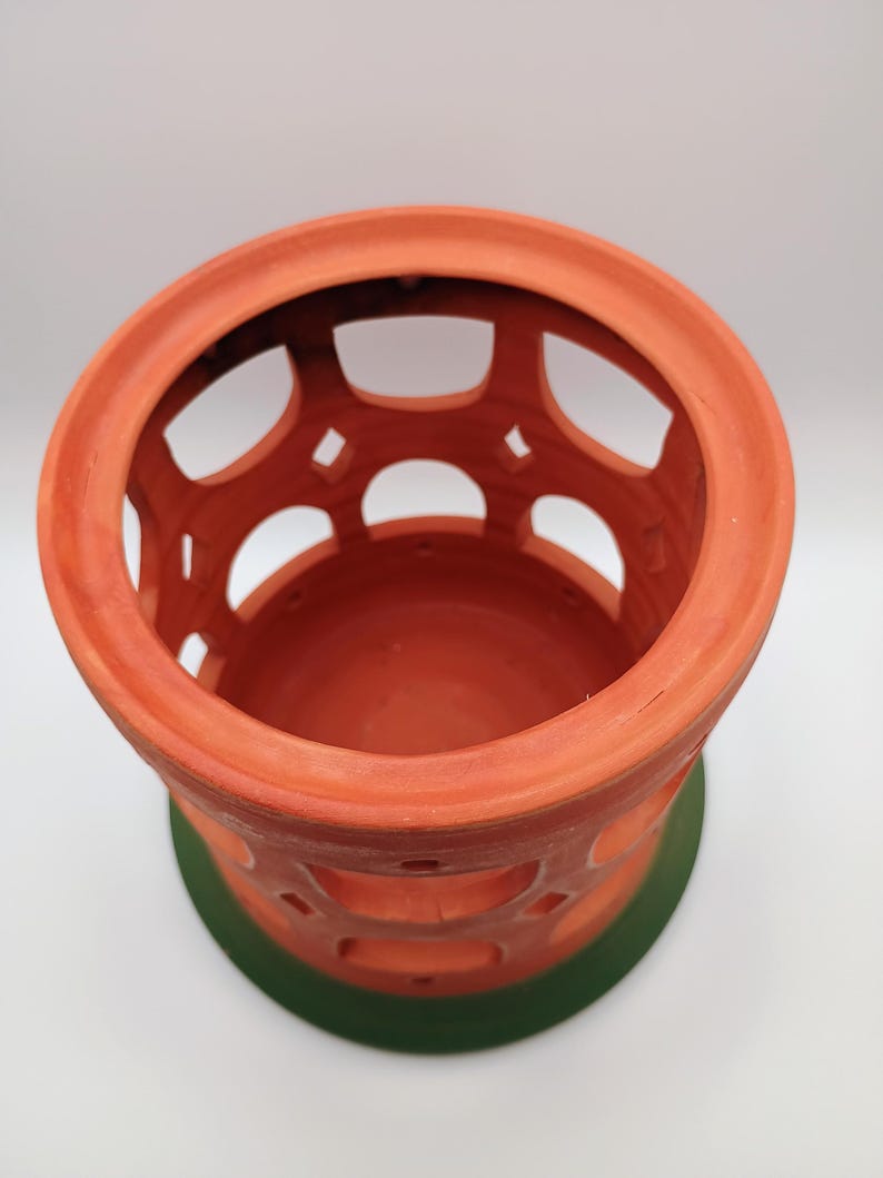 Terracotta Orchid Pot Made in Peru - Etsy