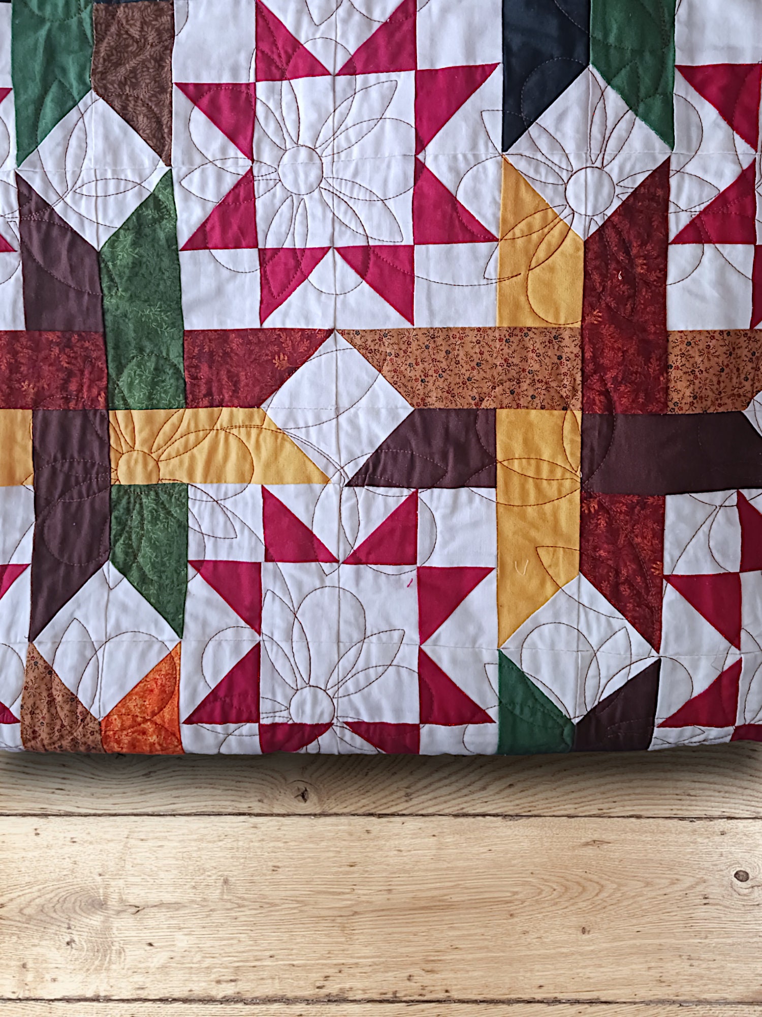 Rustic Farmhouse Quilt for Sale - Etsy