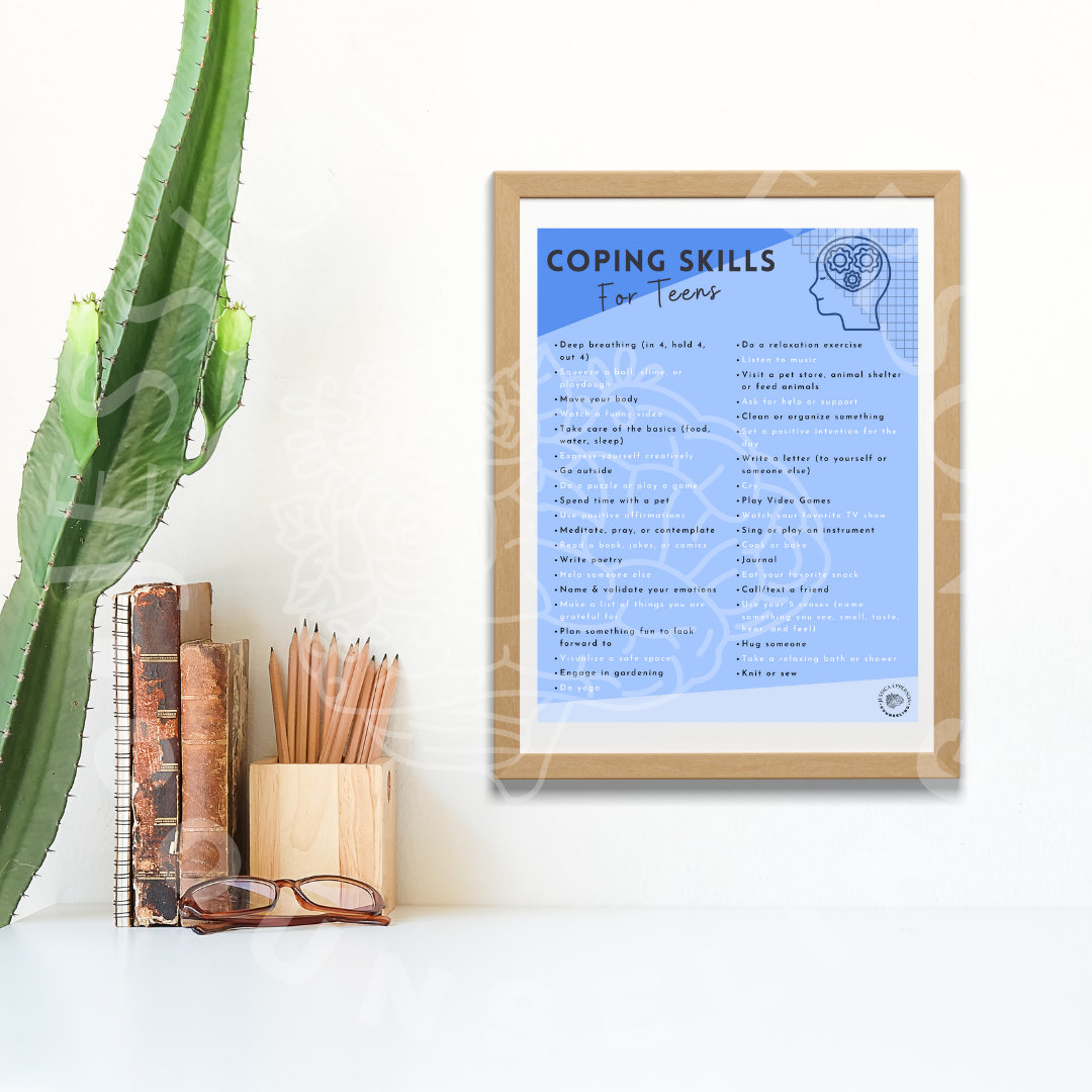 Printable Coping Skills Bundle for Kids, Teens, & Adults - Etsy
