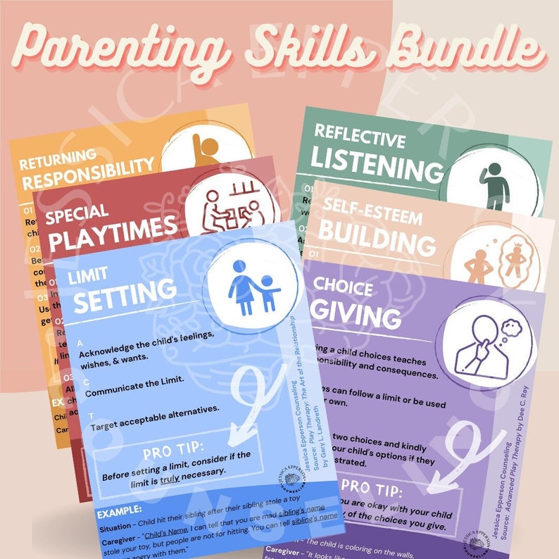 Printable Parenting Skills Bundle - Etsy
