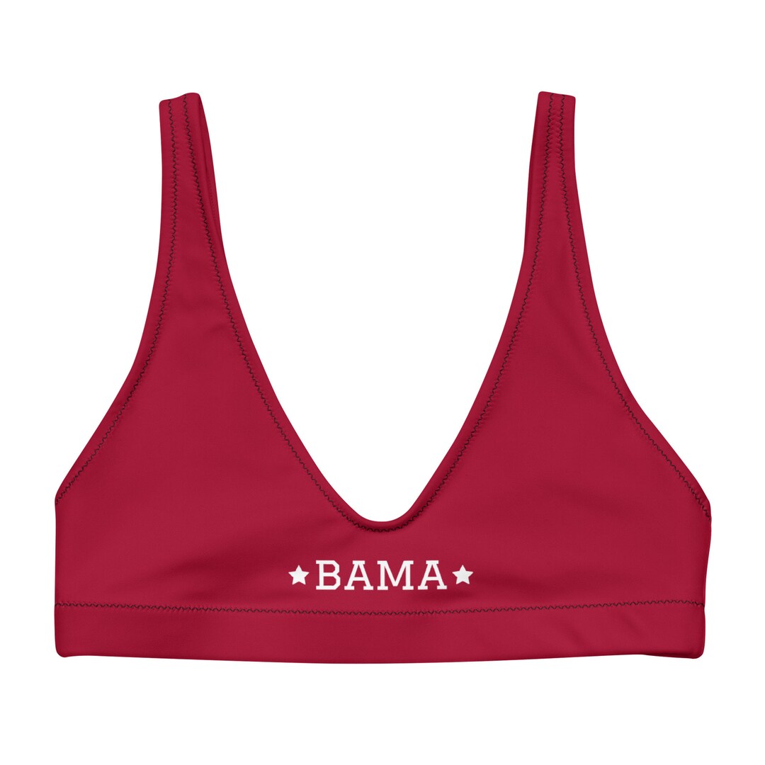 University of Alabama Star Bra Top Crop Top - Etsy
