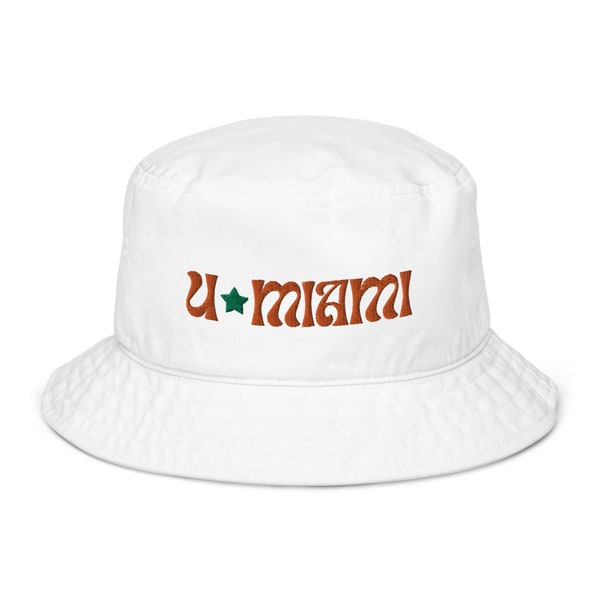 University of Miami Bucket Hat - Etsy