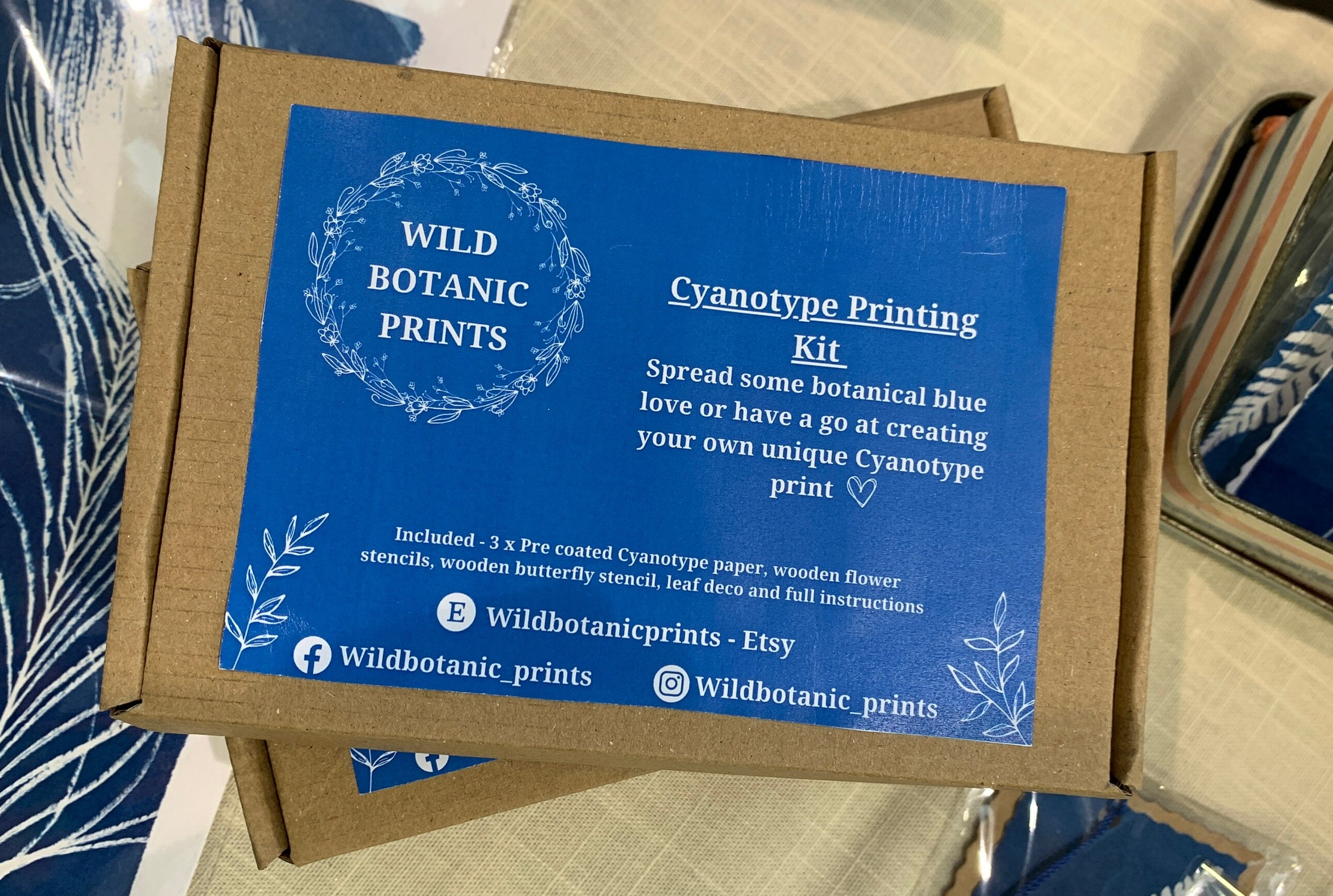 DIY Cyanotype Printing Kit - Etsy