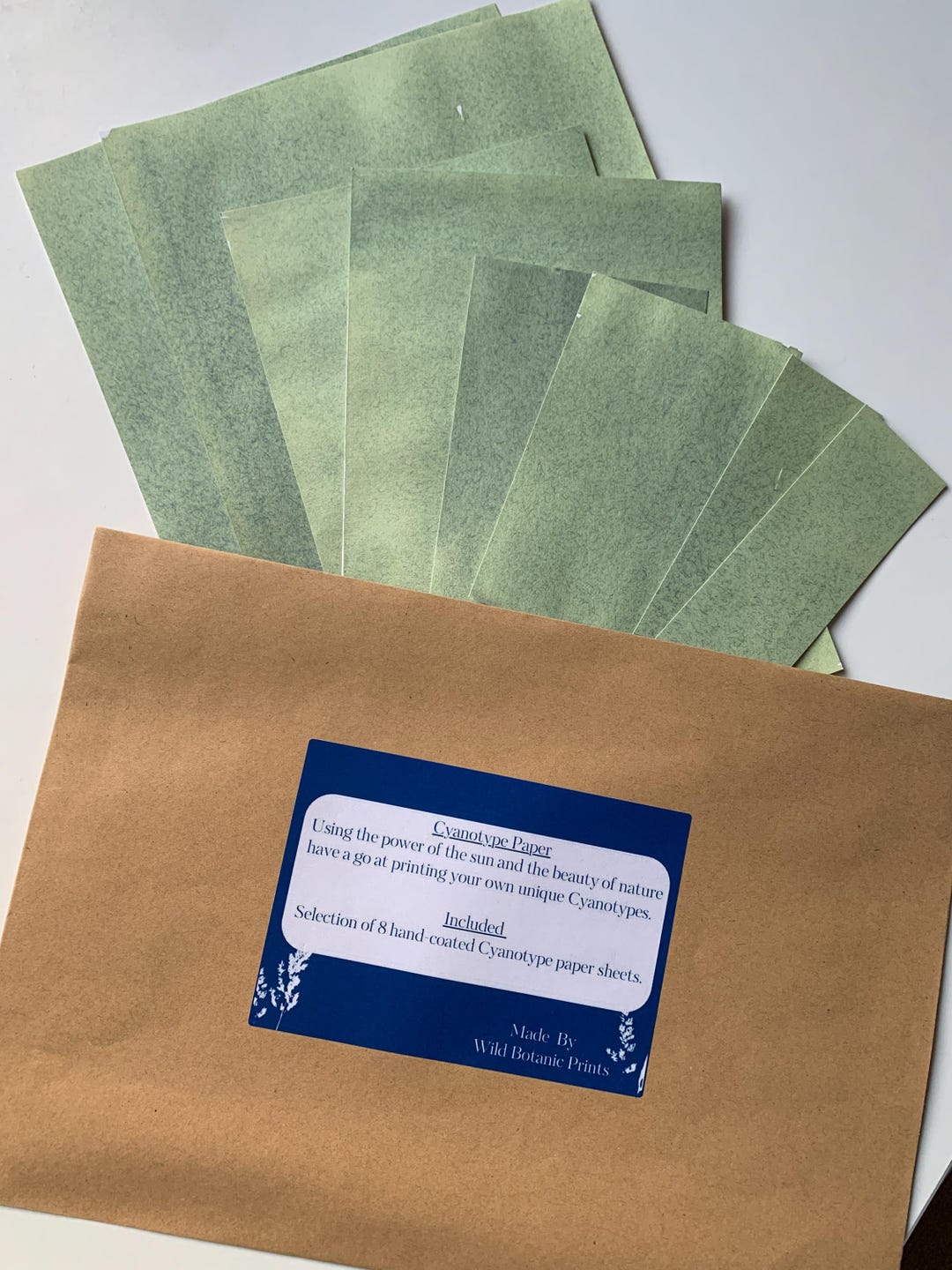 DIY Solar Printing Kit, Cyanotype Paper, Solar Paper, Sun Printing ...