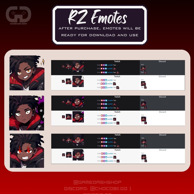 Zeno Pngtuber Avatar + Emote Pack – Premade Streaming Character for ...