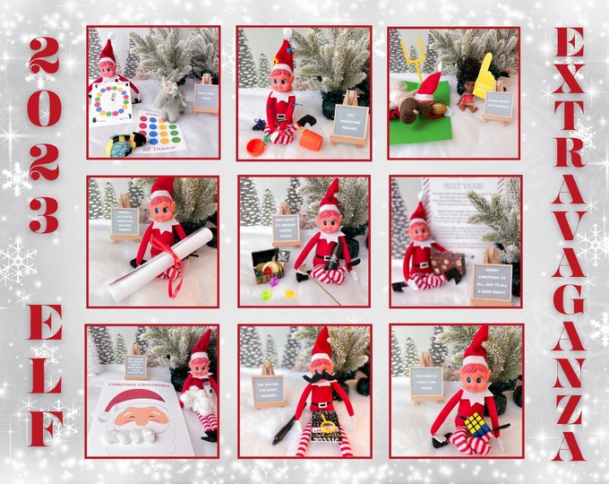 12 & 24 Days of Christmas, 2023 Elf Kit, Christmas Countdown, Elf ...