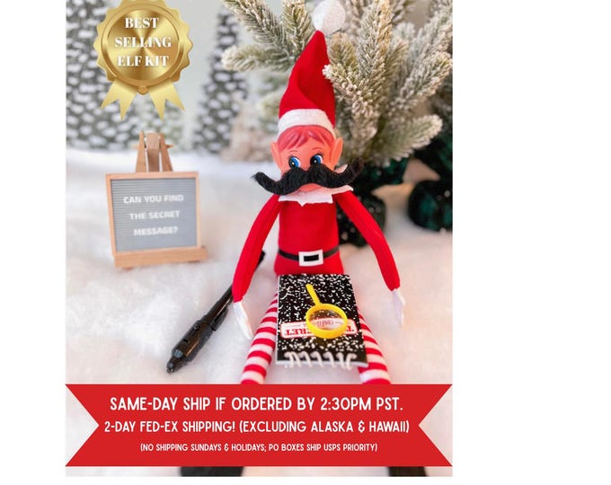 Elf Kit 2025 | 24 and 12 Day Christmas Elf Ideas | Stress-free Holiday ...