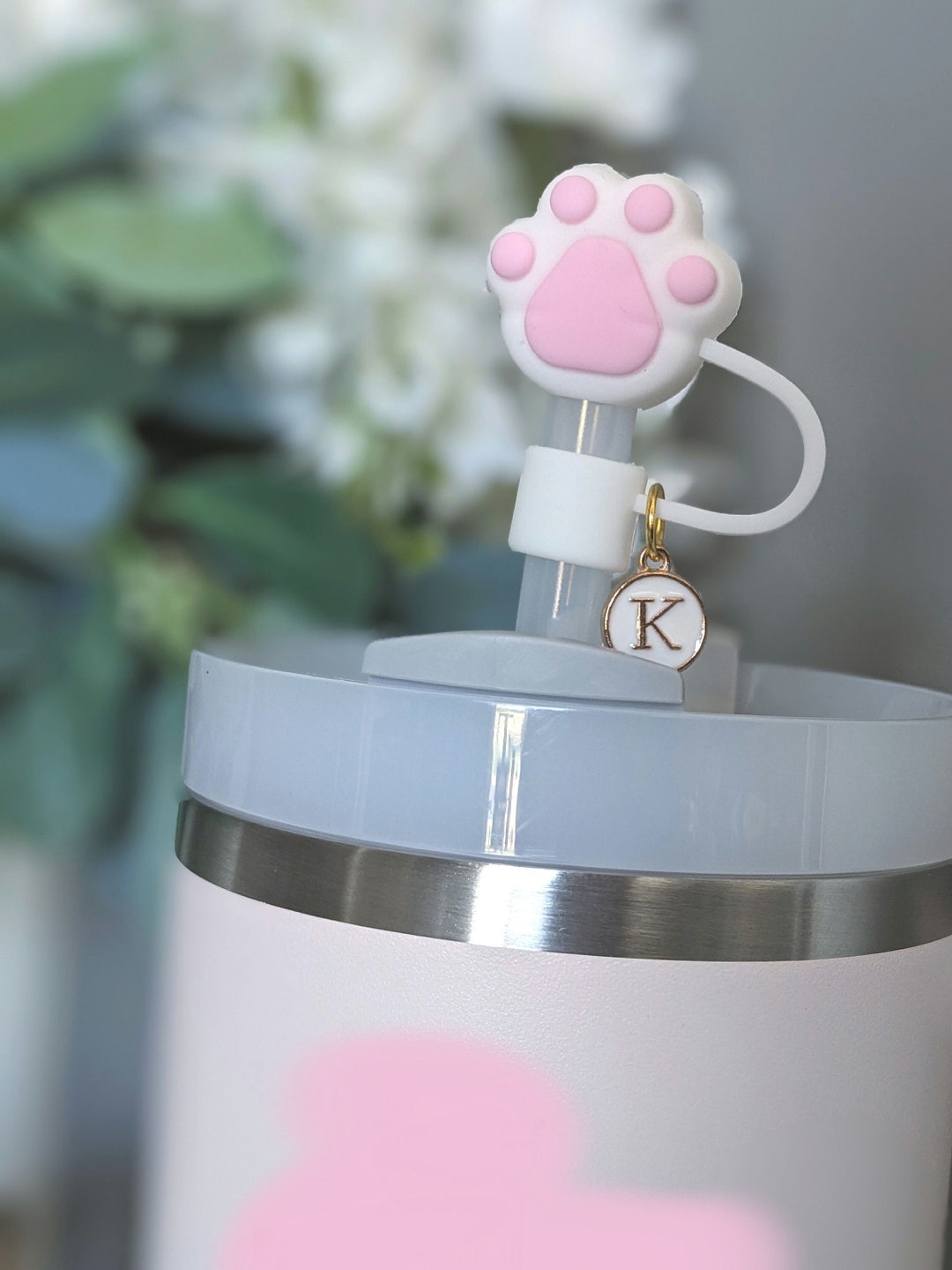 Personalized Straw Topper Custom Water Bottle Accessory Stanley Gift ...