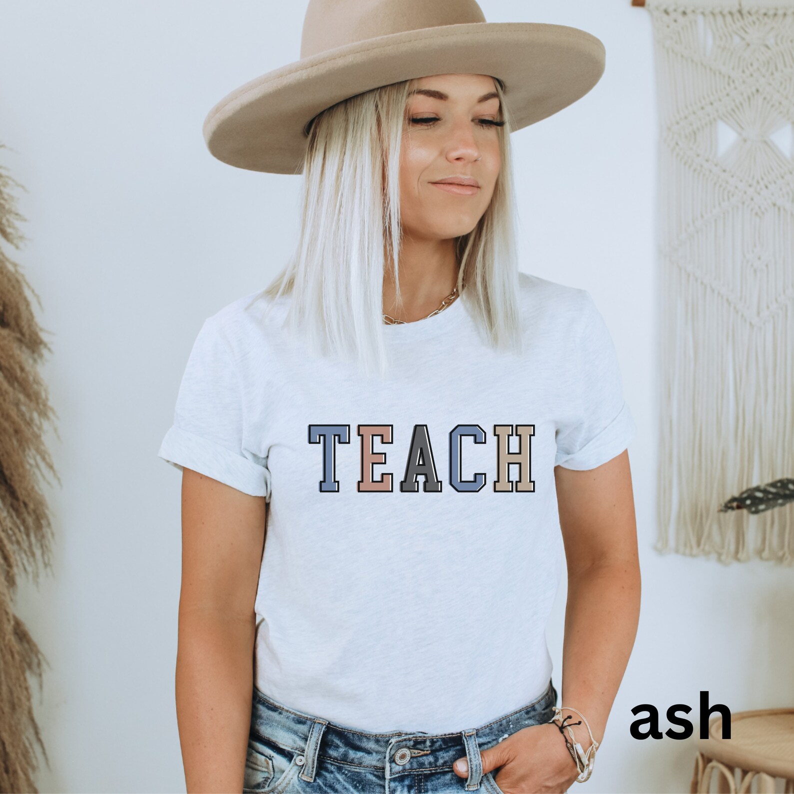 Teacher Tee, Teach T-shirt, Retro Shirt, Retro Top, Rainbow T-shirt ...