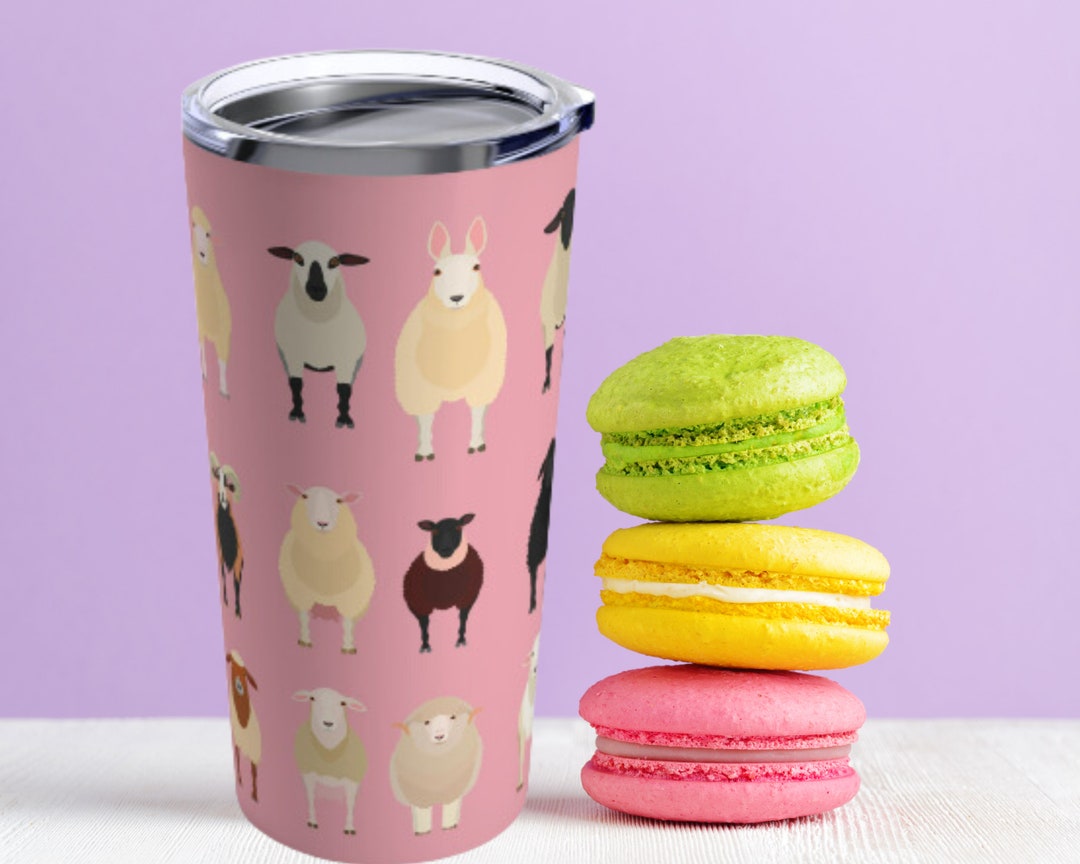 Sheep Gift 20oz Tumbler Sheep Cup for Sheep Lover Sheep in a Row ...