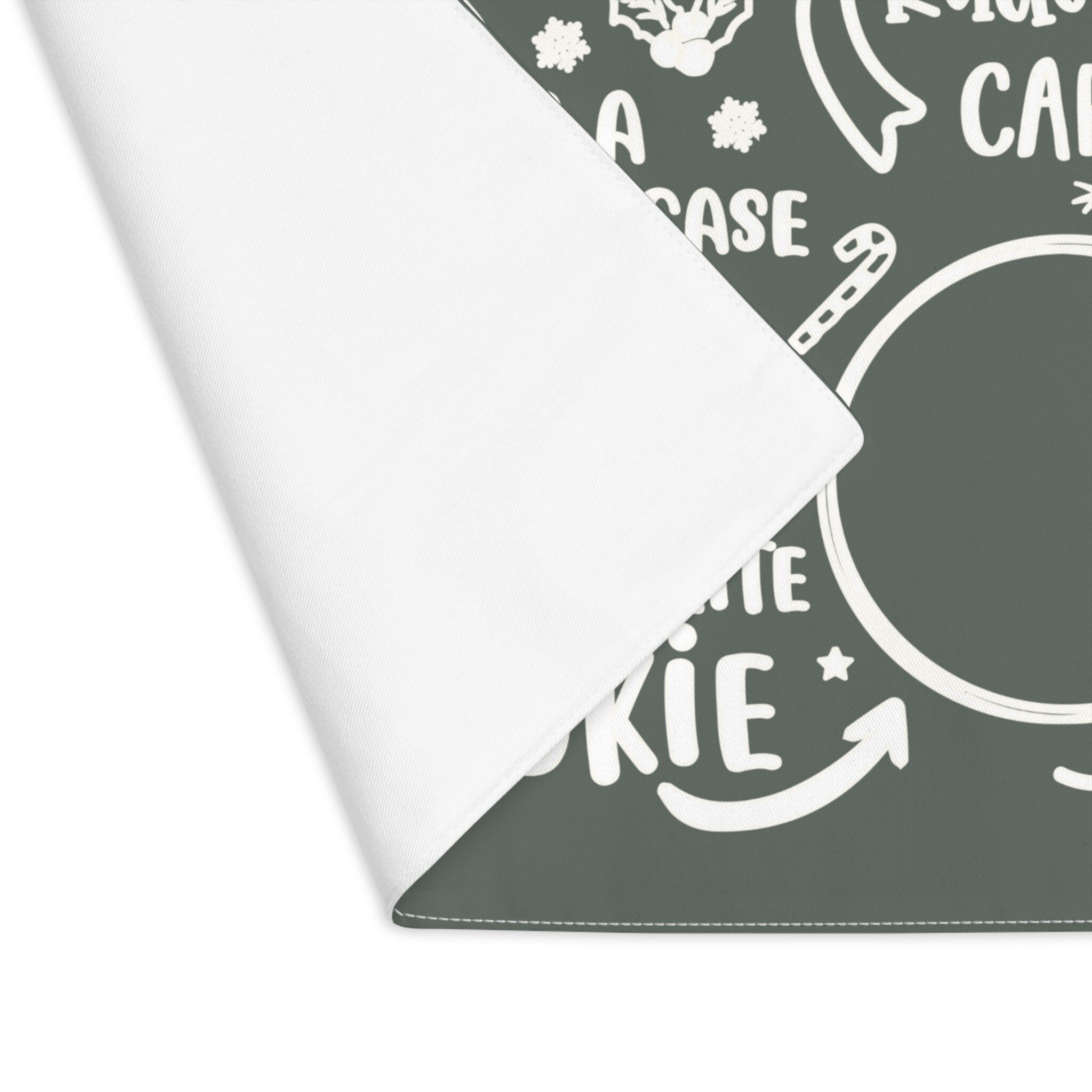 Santa Cookie Mat Cookie Mat for Santa Placemat for Santa Cookie and ...