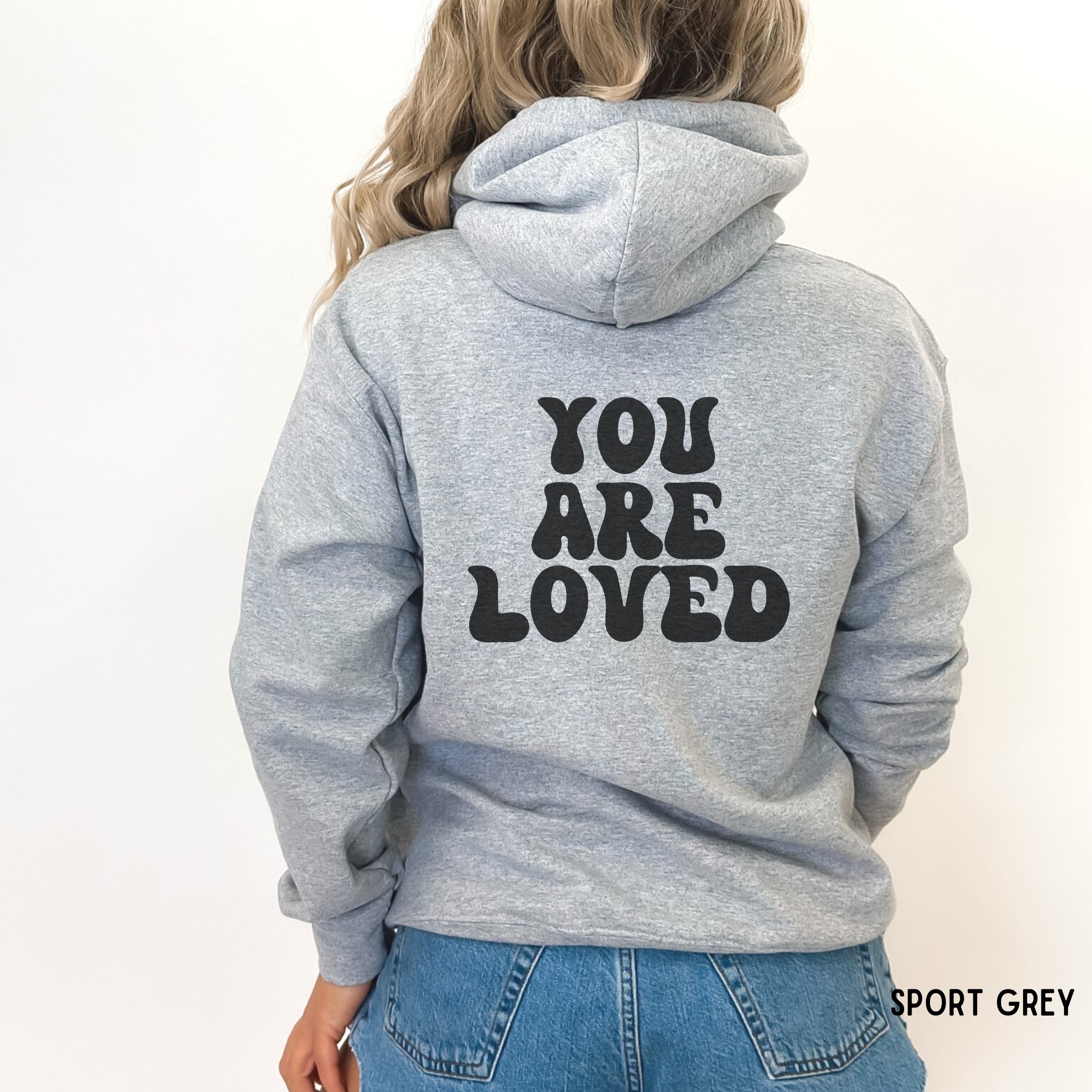 Kindness Hoodie Gift Positive Energy Hoodie You Are Loved Shirt for ...
