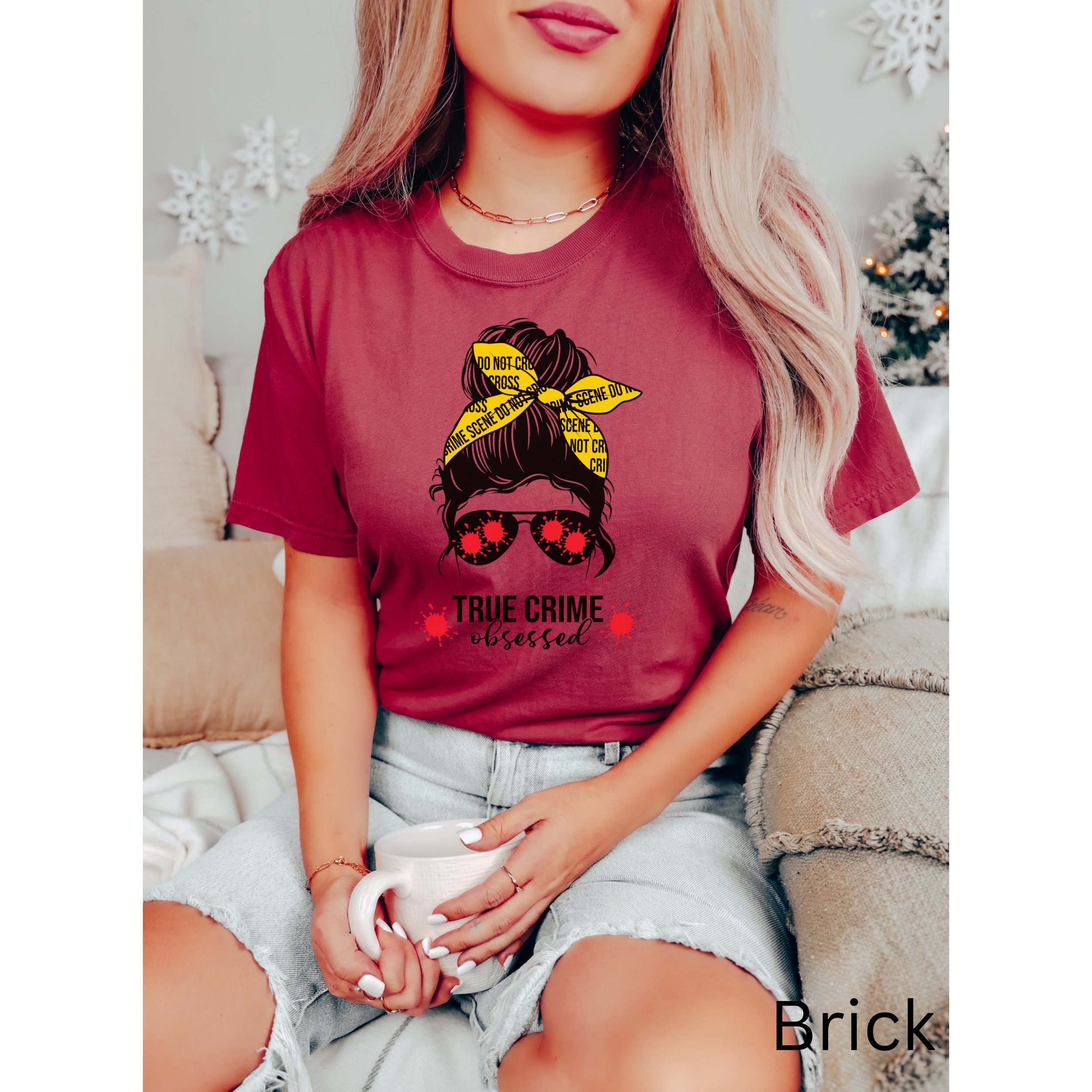 True Crime Shirt, Criminal True Crime Junkie Shirt, Crime Show Lover ...