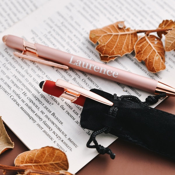 Personalized Pens Rose Gold - Etsy