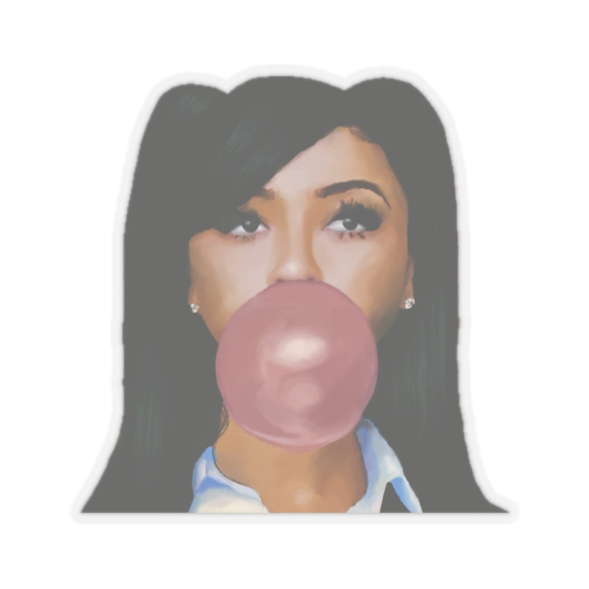 Exclusive Mariah the Scientist Stickers: Transparent & White Border ...