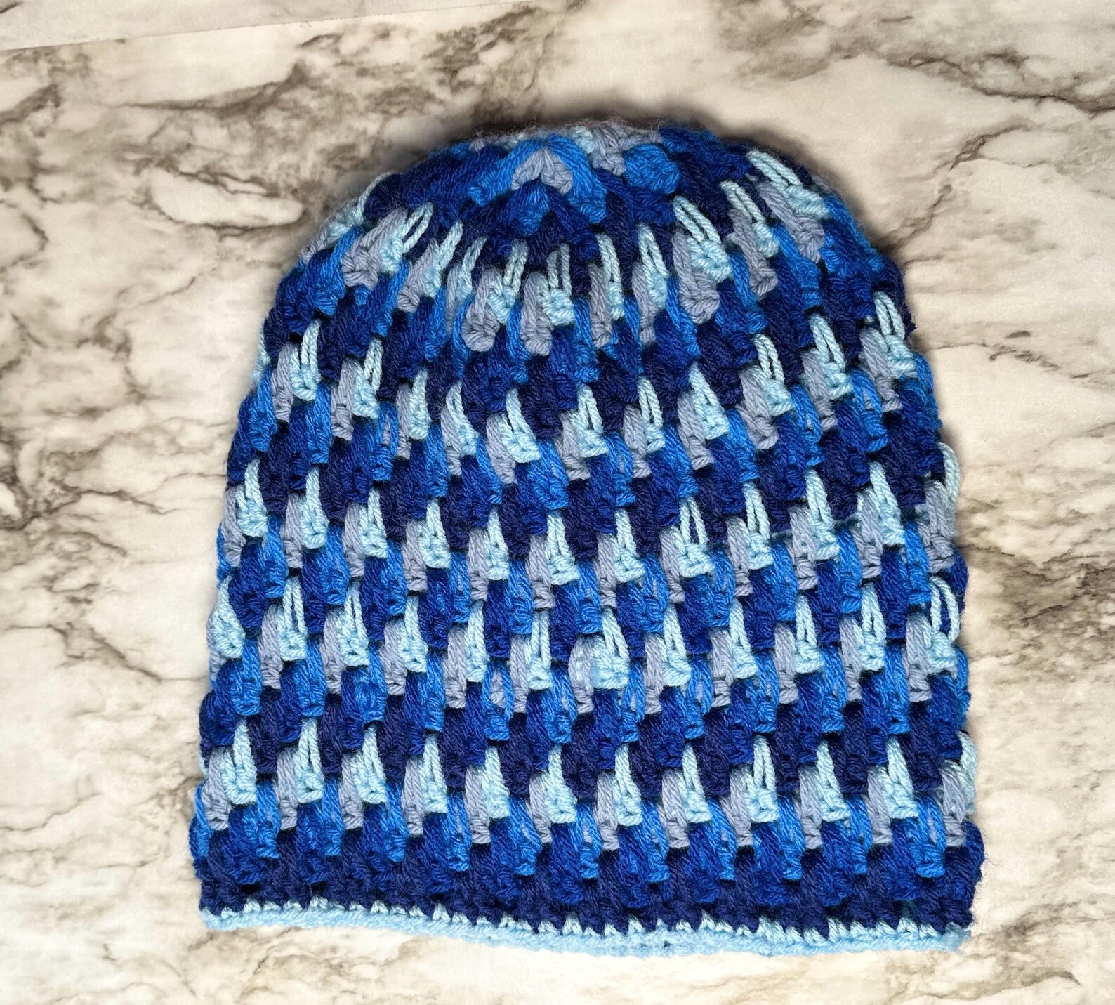 Color Burst Slouchy Beanie | Monochromatic Fall Hat - Etsy
