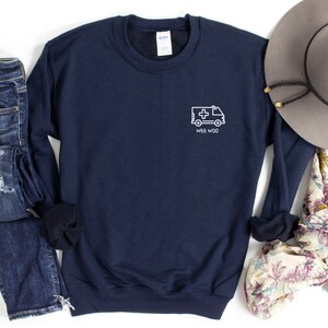 Paramedic Sweatshirt, EMT Sweatshirt, Ambulance Driver Sweatshirt,gift ...