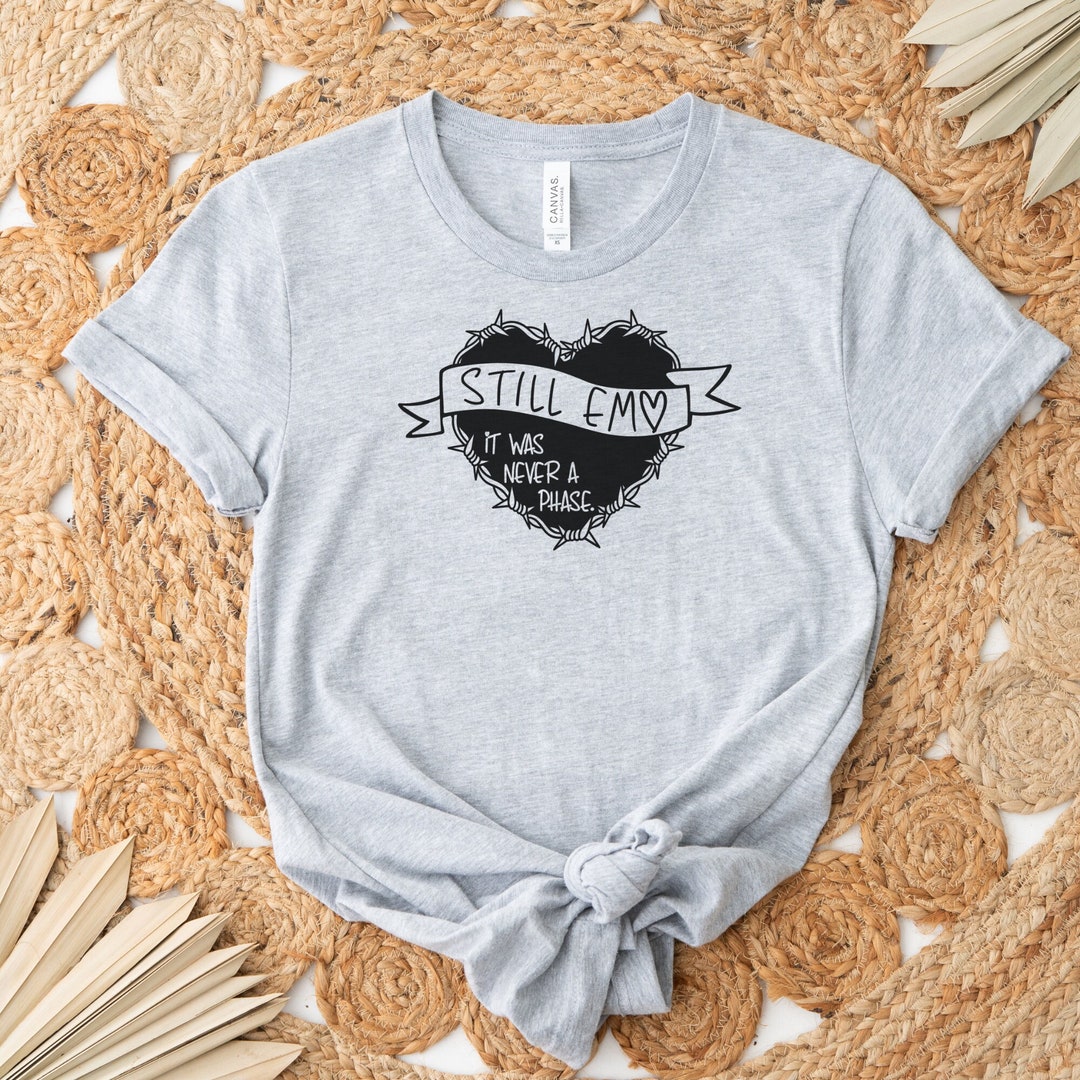 Emo T-shirt, Still Emo Shirt, Gothic Shirt, Gift for Emo Friend, Punk T ...