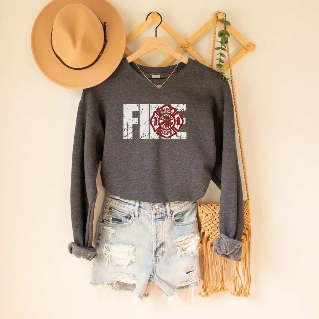 Fire Fighter, EMS, Fire Department, Fire Fighter Sweatshirt, Fire ...