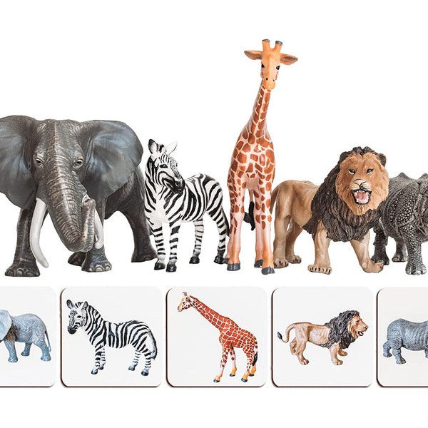 Wooden Toy Animals - Etsy