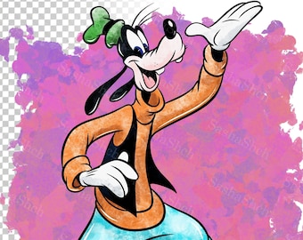 Goofy Clipart,goofy Png,digital Product,color Illustrations,clipart ...