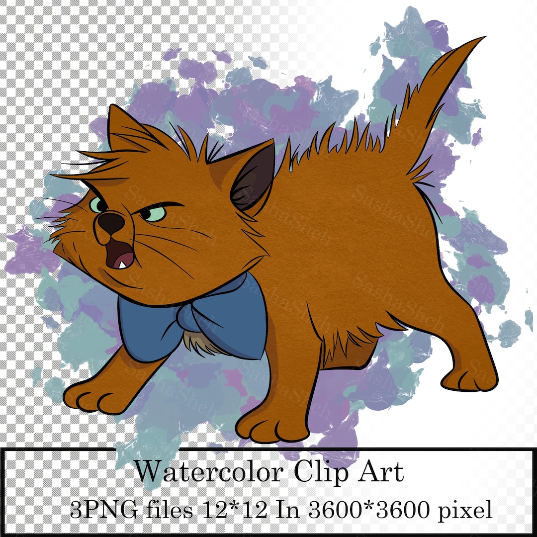 The Aristocats Png, Cats Aristocrats Png, Toulouse Png, Cats Fairy ...