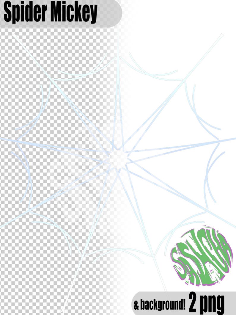 Mickey Spider Mouse PNG, Digital Product, Color Illustrations, Mickey ...